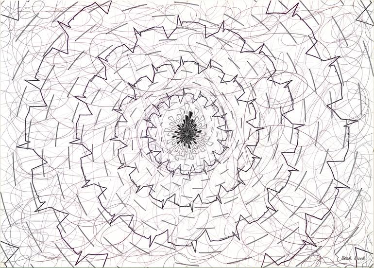 Stress Drawing by Sevak Surian | Saatchi Art