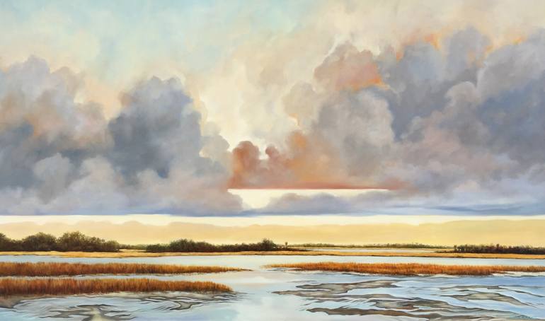 Sunrise Painting by kelly rysavy | Saatchi Art