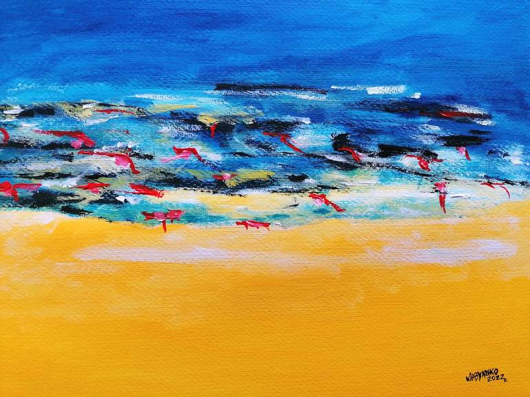 Ukraine abstract Painting by Artist Wabyanko | Saatchi Art