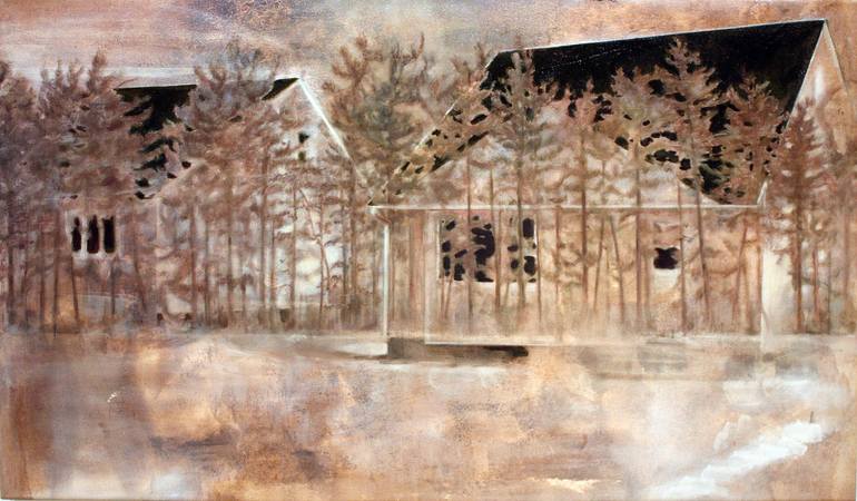 Between Places Painting by Holly Tingley | Saatchi Art