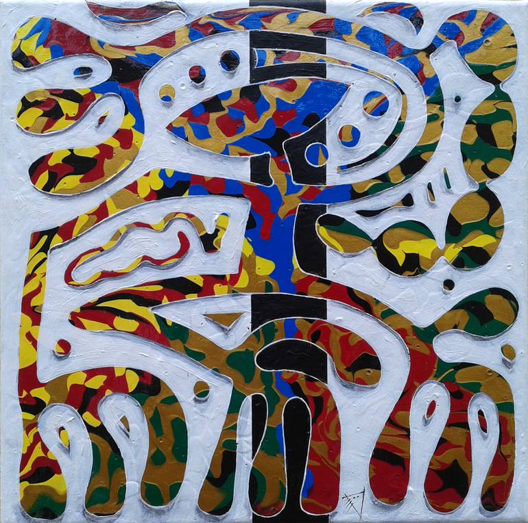 514 Painting by Jocelyn Akwaba-Matignon | Saatchi Art