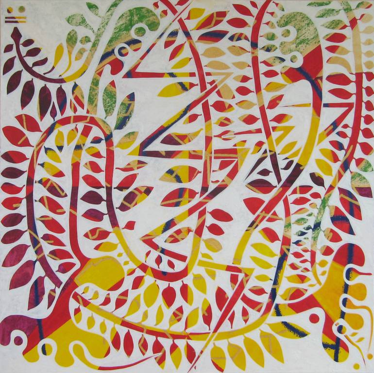 Tonnerre de l'Eclair Painting by Jocelyn Akwaba-Matignon | Saatchi Art