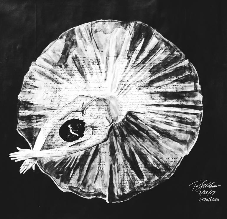 From Above Drawing by Tom Sullivan | Saatchi Art