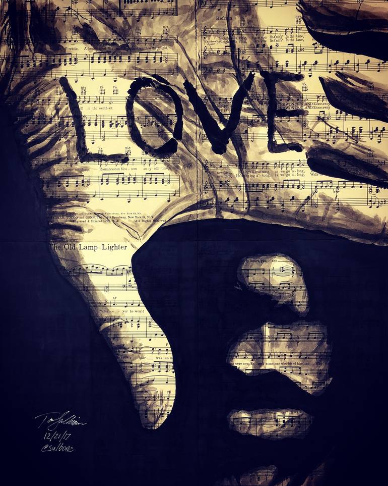 Love Drawing by Tom Sullivan | Saatchi Art