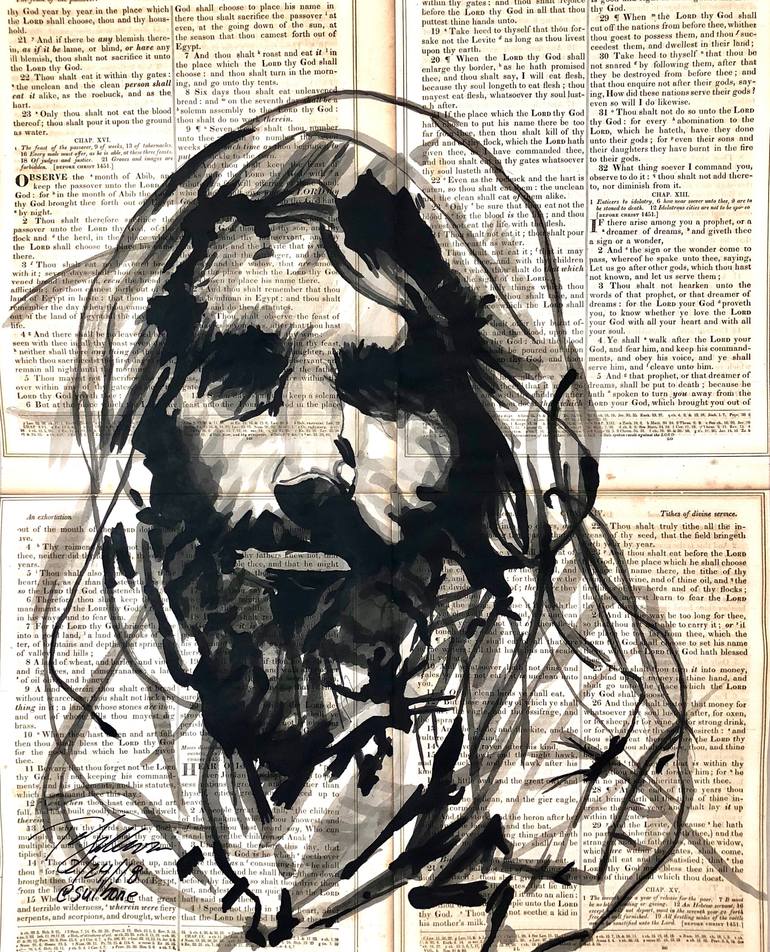 Jesus Painting by Tom Sullivan | Saatchi Art