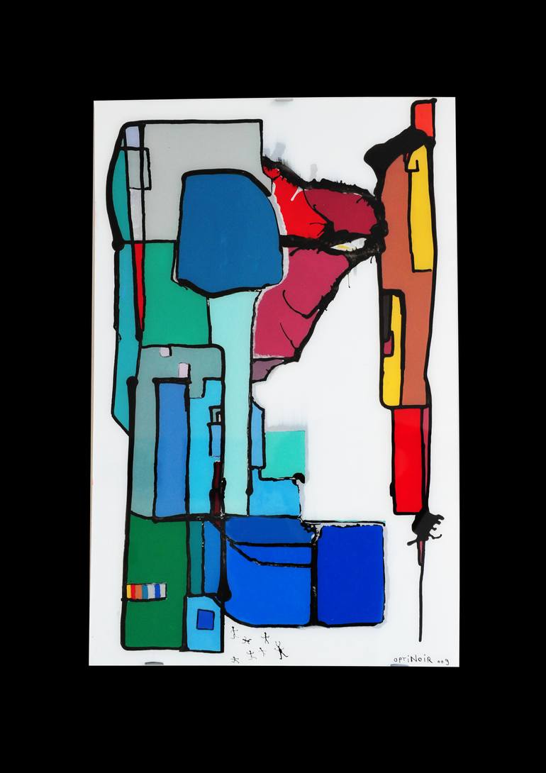 Claustrophobie Painting by Philippe Deman | Saatchi Art