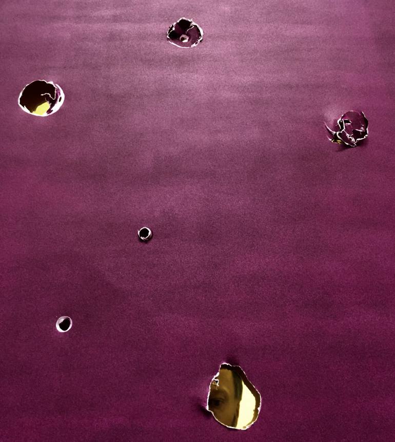 Helium Mask Painting by Malcolm Koch | Saatchi Art