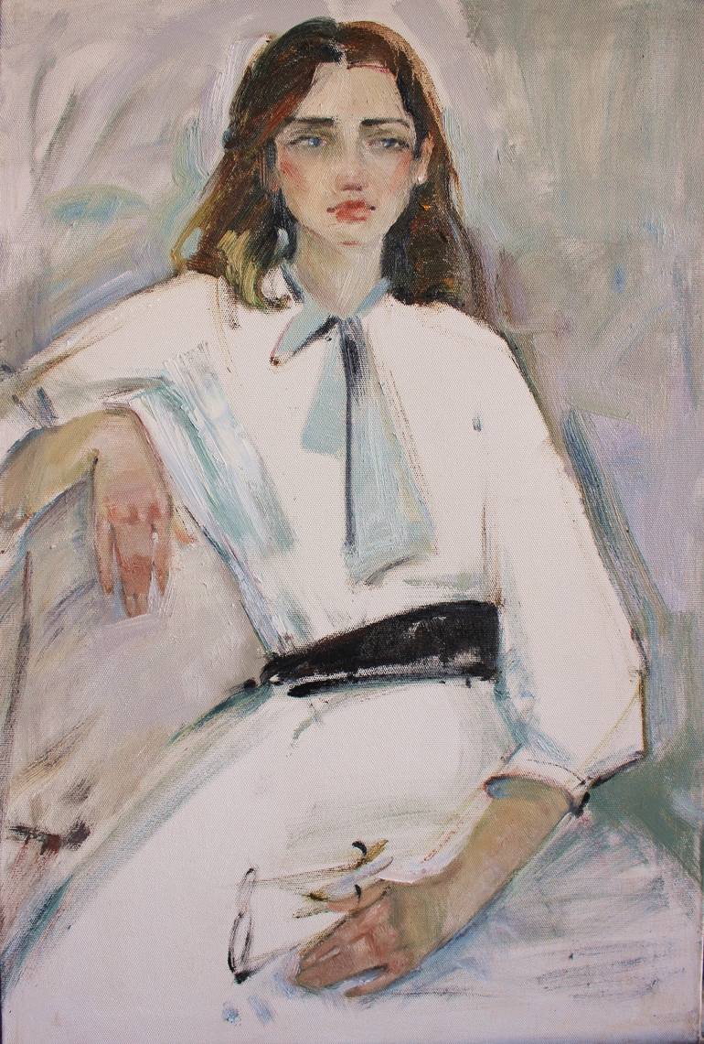 Julia Painting by Alona Andreeva | Saatchi Art