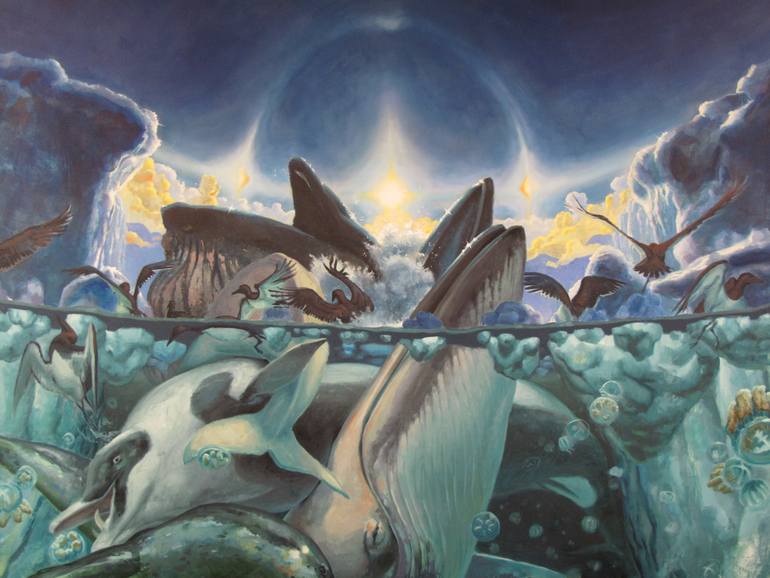 Polynya Painting by Kerry Thompson | Saatchi Art