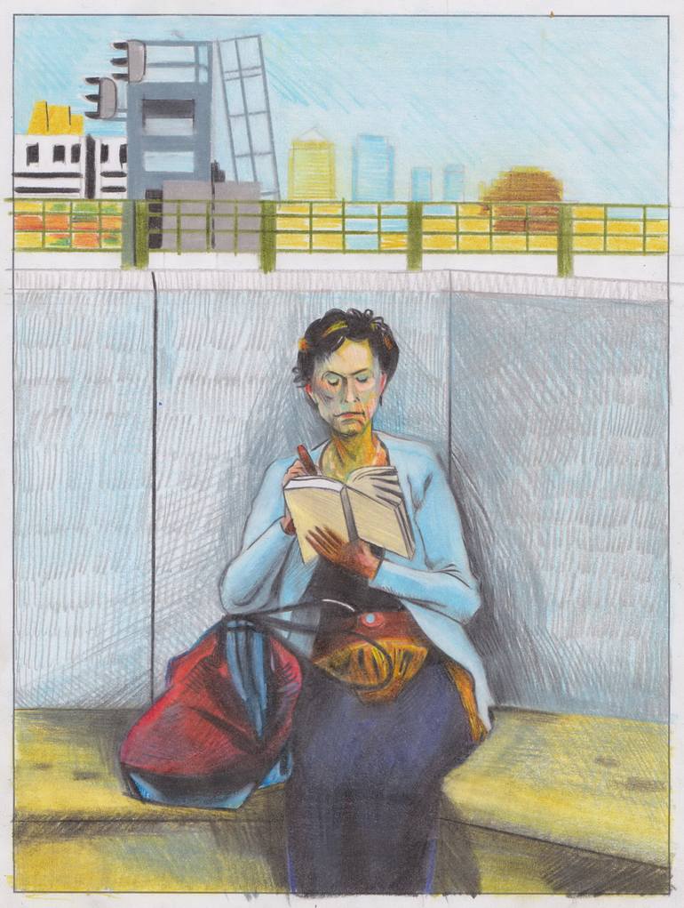 Hideaway Drawing by Zoltan Till | Saatchi Art