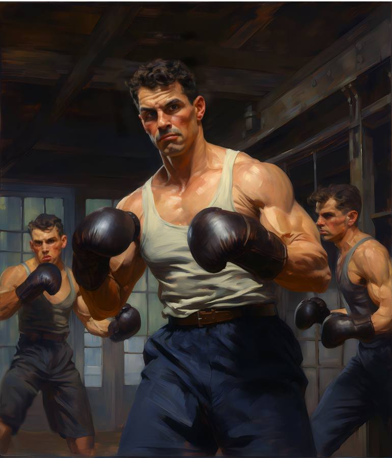 Champ Painting by Mart Sander | Saatchi Art