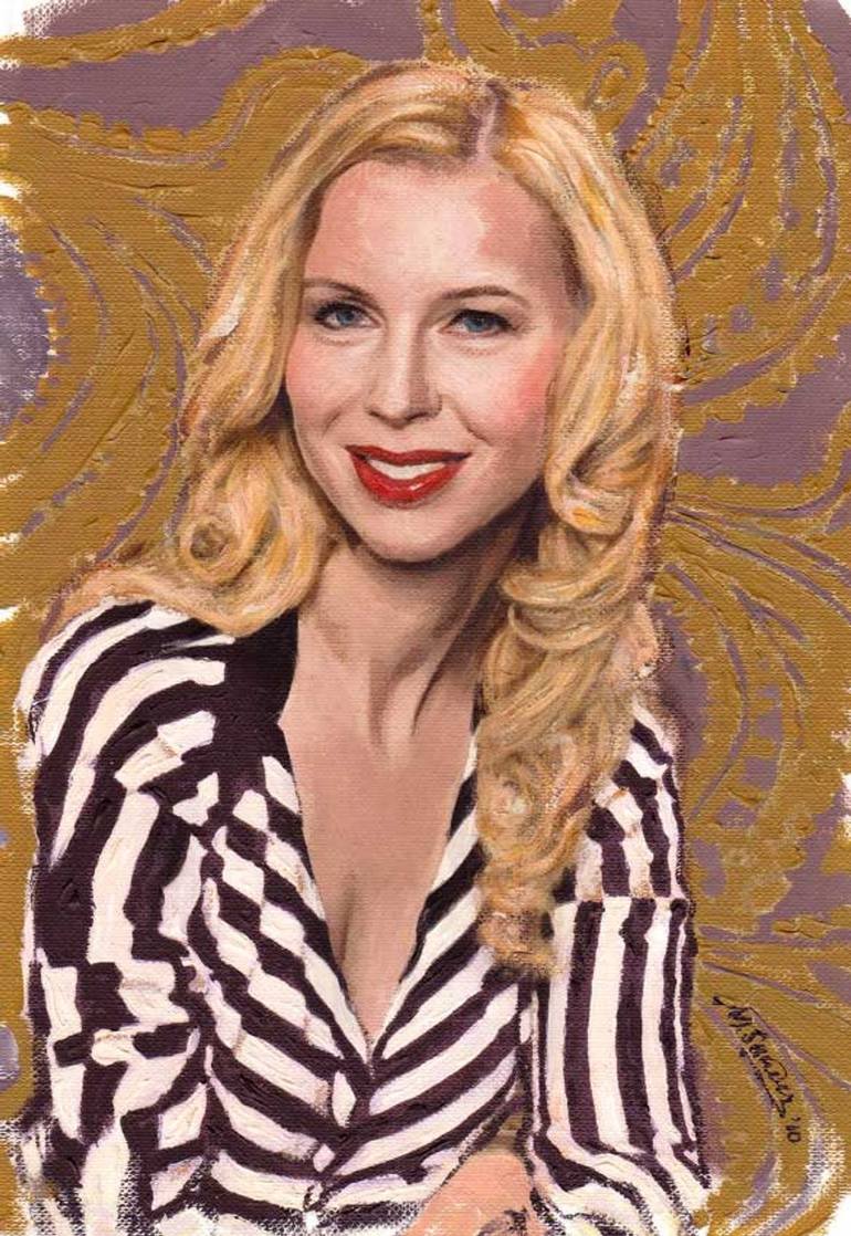 Portrait of Maria Avdjushko Painting by Mart Sander | Saatchi Art