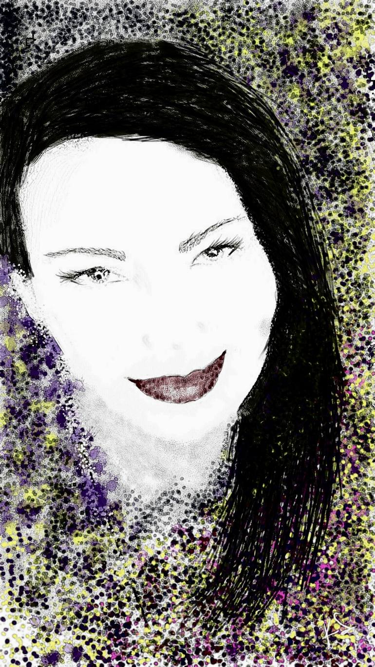 Artist's autoportrait Drawing by K Art Gallery | Saatchi Art