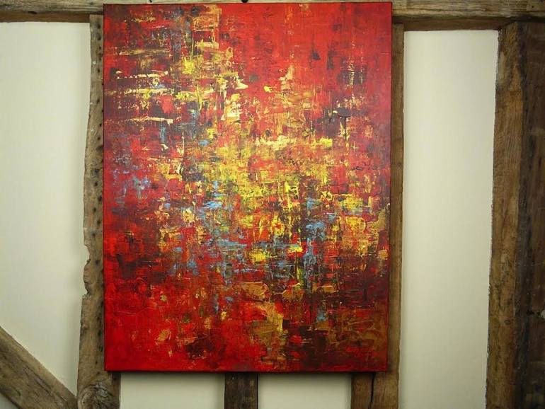 Shades Of Complete Joy Painting by Kalpana Soanes | Saatchi Art