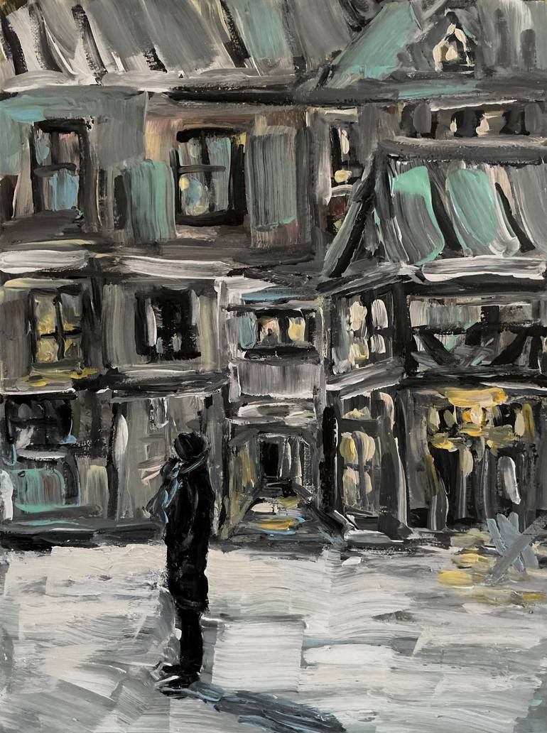 Caring. Painting by Victoria General | Saatchi Art