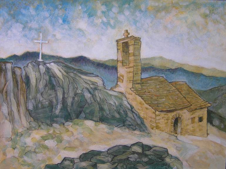 Chapel of St Eutrope, above Castanet - Le - Haught, South West France ...