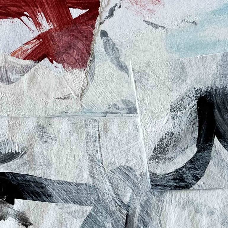 500-0316 Pushing Boundaries Collage by Brent Baker | Saatchi Art
