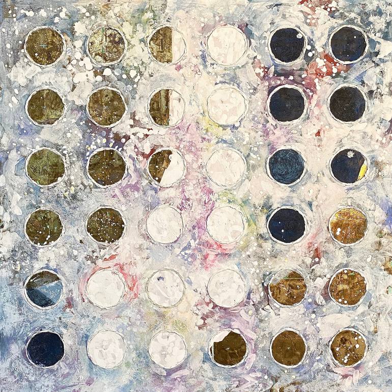 Circles Painting by Yuko Nogami Taylor | Saatchi Art