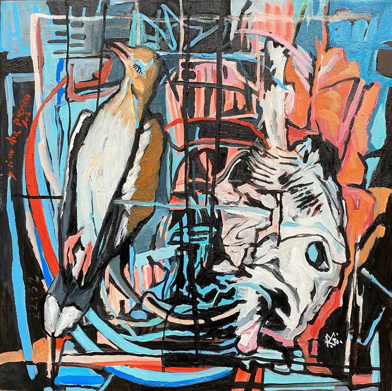 Contra la nostalgia Painting by Monika Malgorzata Gabrys | Saatchi Art