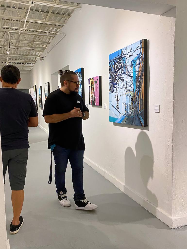 Las ciudades nido Painting by Monika Malgorzata Gabrys | Saatchi Art