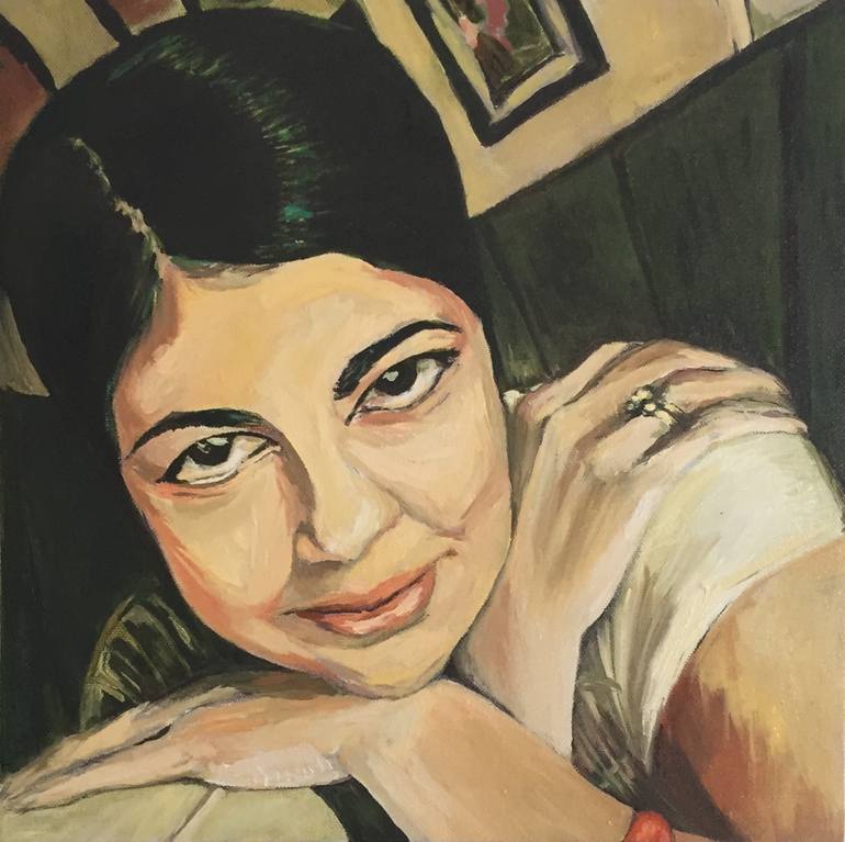 COUPLING OF THE REALITIES; OLGA Painting by Monika Malgorzata Gabrys ...