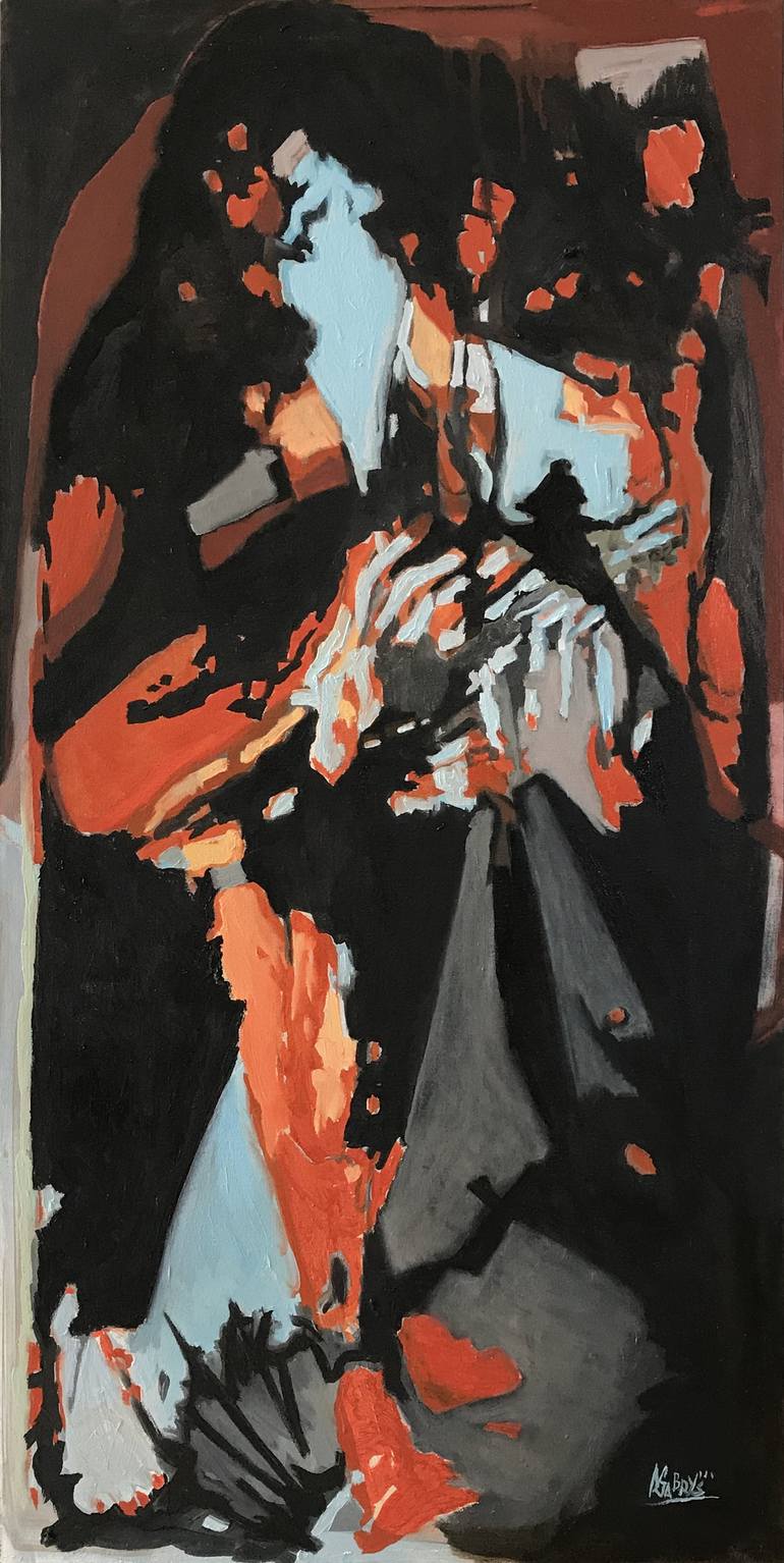 Pasiones Painting by Monika Malgorzata Gabrys | Saatchi Art