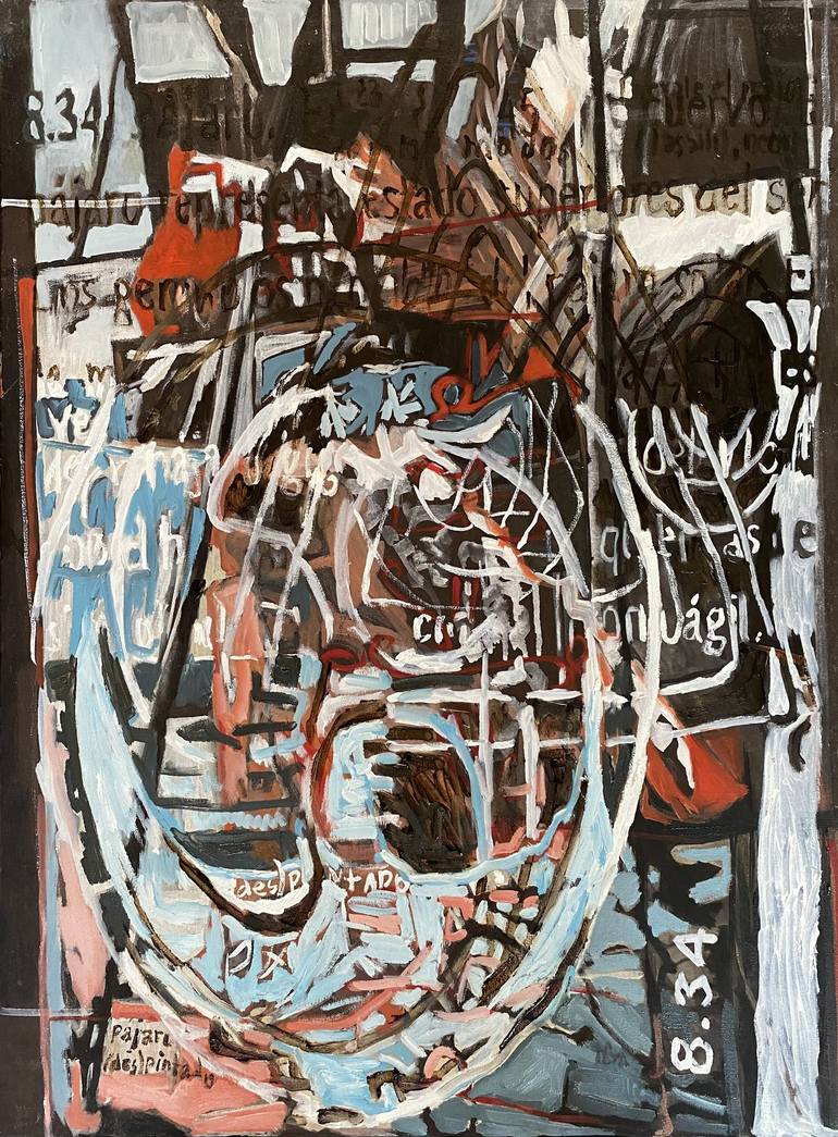 (Un)painted Bird I Painting by Monika Malgorzata Gabrys | Saatchi Art