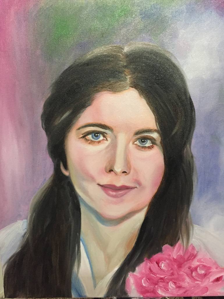 Potrait Painting by Nutan Bathula | Saatchi Art