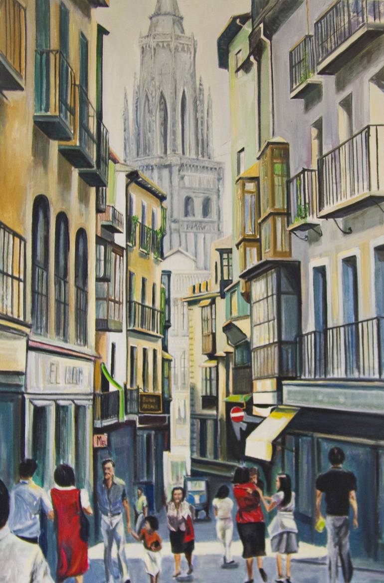 Spain Painting by Mel Ulshafer | Saatchi Art