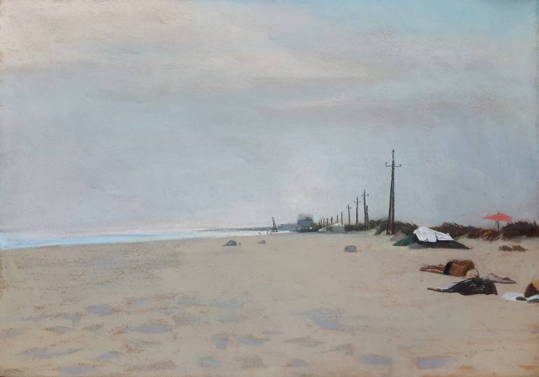 Lebedyovka Spit Drawing by Inga Levi | Saatchi Art