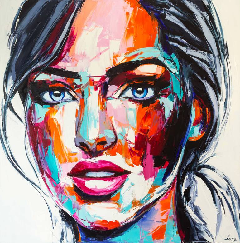 A bright new day Painting by Lana Frey | Saatchi Art