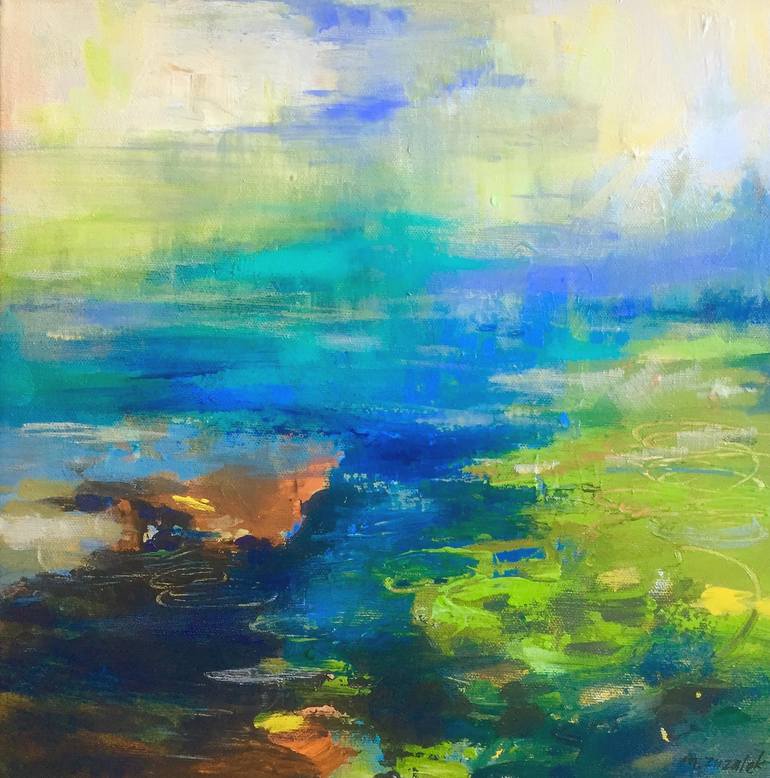 Spring Break Painting by Michele Zuzalek | Saatchi Art