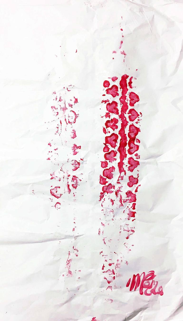 Red Lines III Painting by Mattia Paoli | Saatchi Art