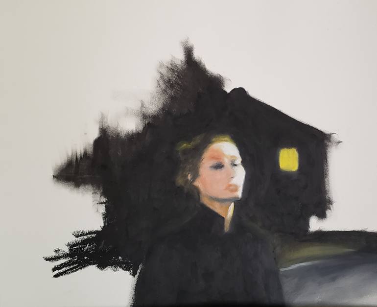 Leaving (study) Drawing by Victoria Smith | Saatchi Art