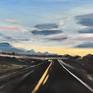 Western Twilight Painting by Victoria Smith | Saatchi Art