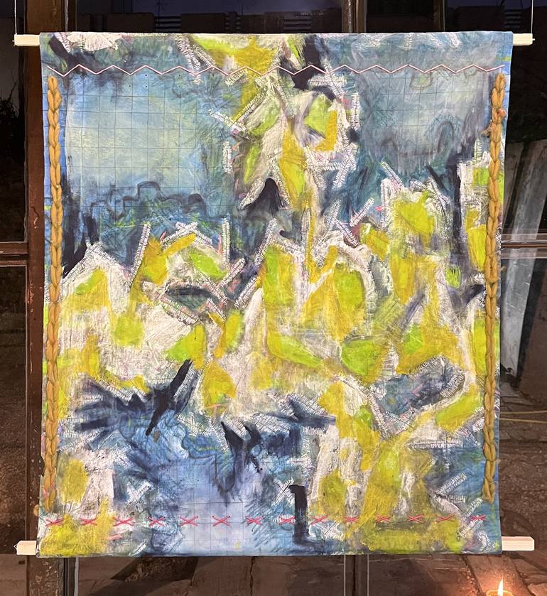 Hyphae IV Painting by Bea Campbell | Saatchi Art