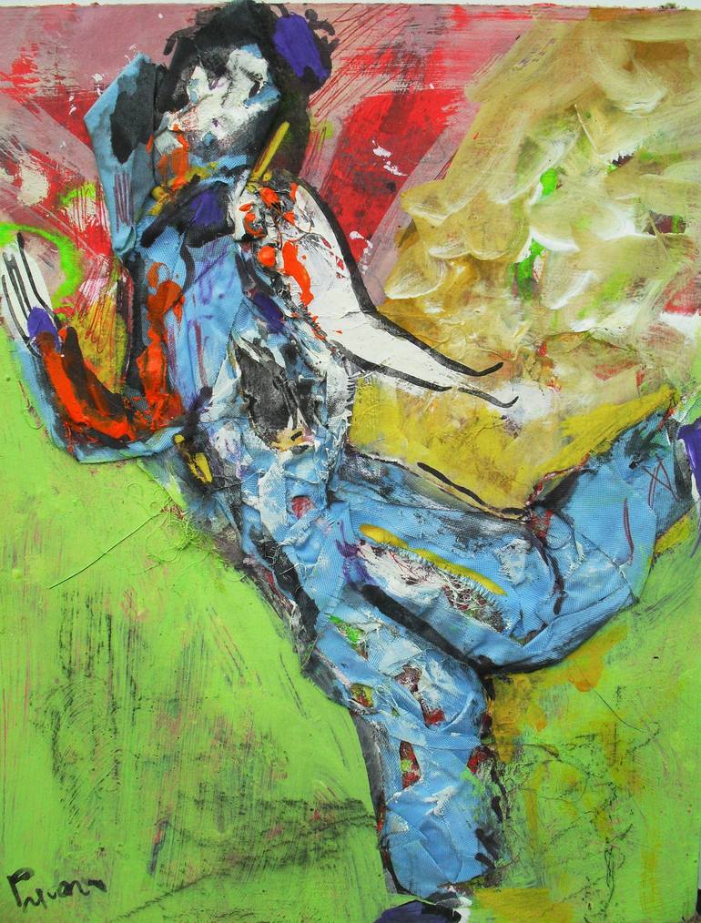 Vital impulse Painting by Jacques Pinon | Saatchi Art