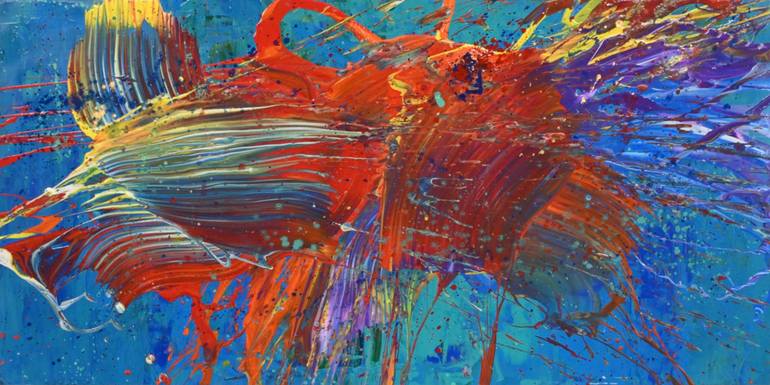 Mass Chaos Painting by Pharaoh Skylar | Saatchi Art