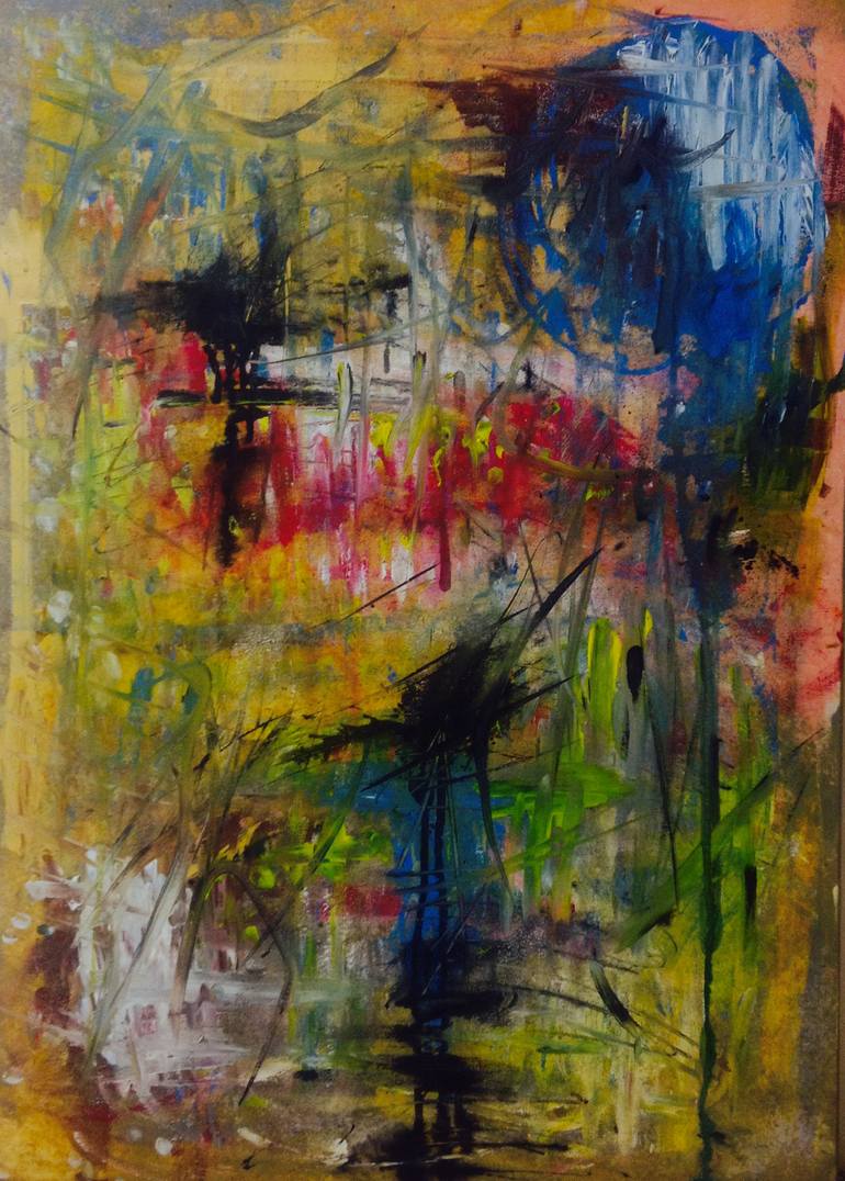 'What My Eyes Saw' Painting by Steven Wilyeo | Saatchi Art