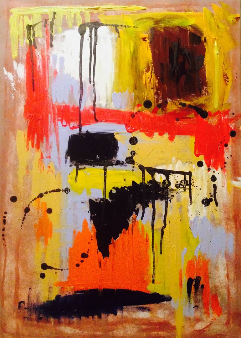 'Defect #1 Resentment' Painting by Steven Wilyeo | Saatchi Art