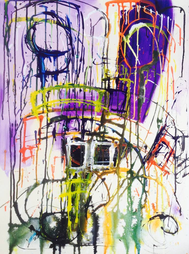 'Windows' Painting by Steven Wilyeo | Saatchi Art