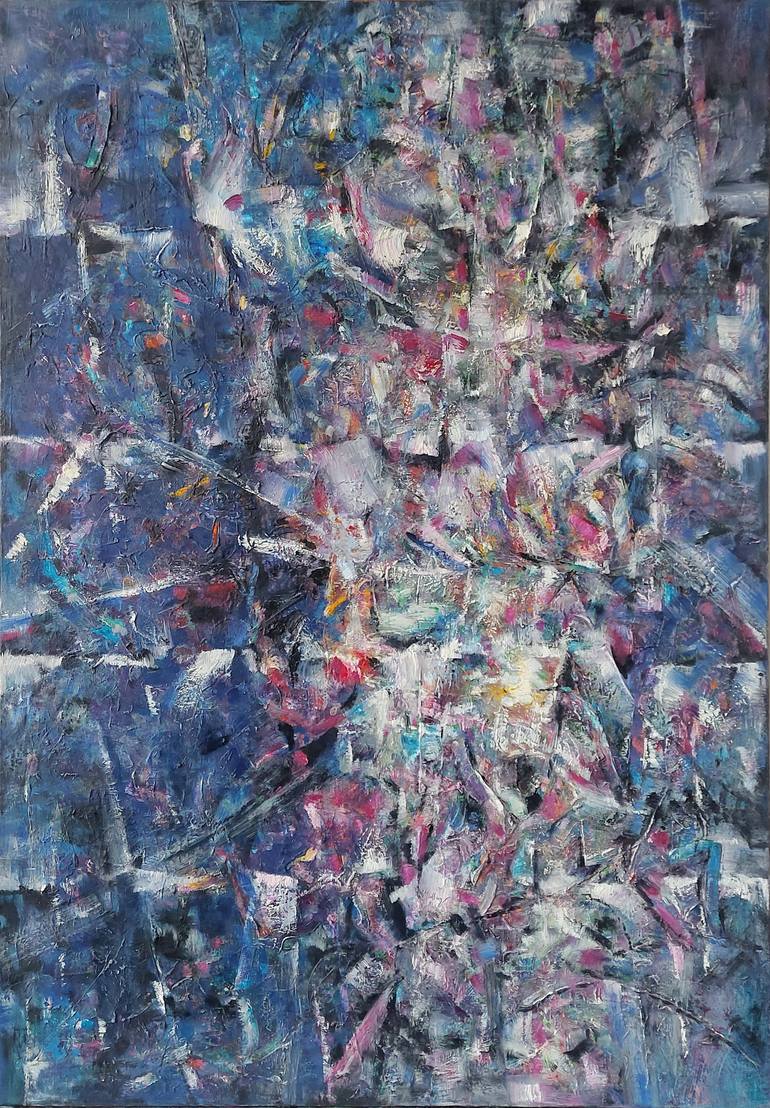 The Gift Painting by Laszlo Sallay | Saatchi Art