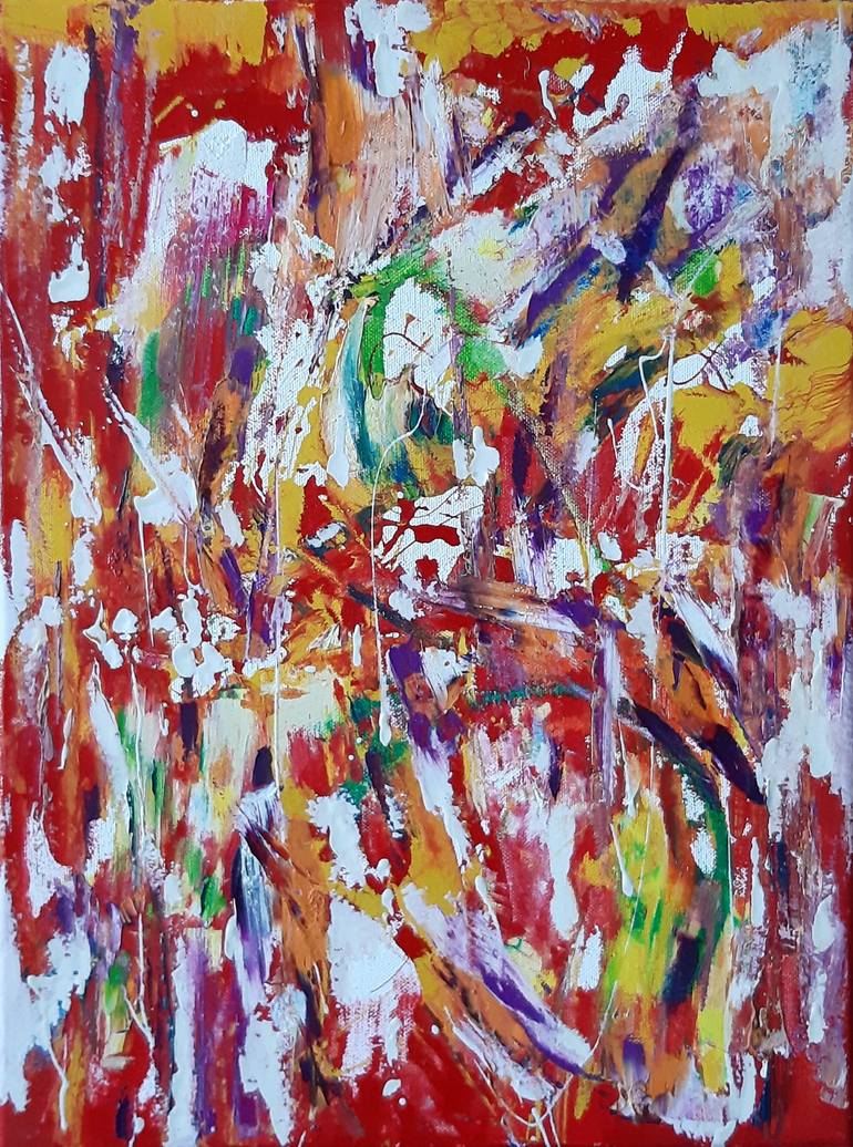 Color Note Painting by Laszlo Sallay | Saatchi Art