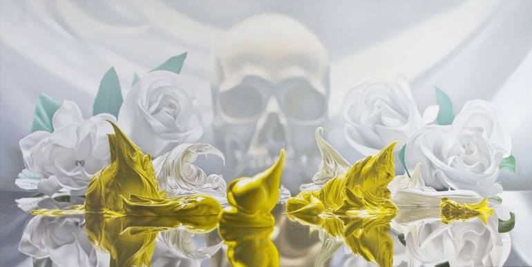 ARTIST REQUIEM Painting by Francois Chartier | Saatchi Art