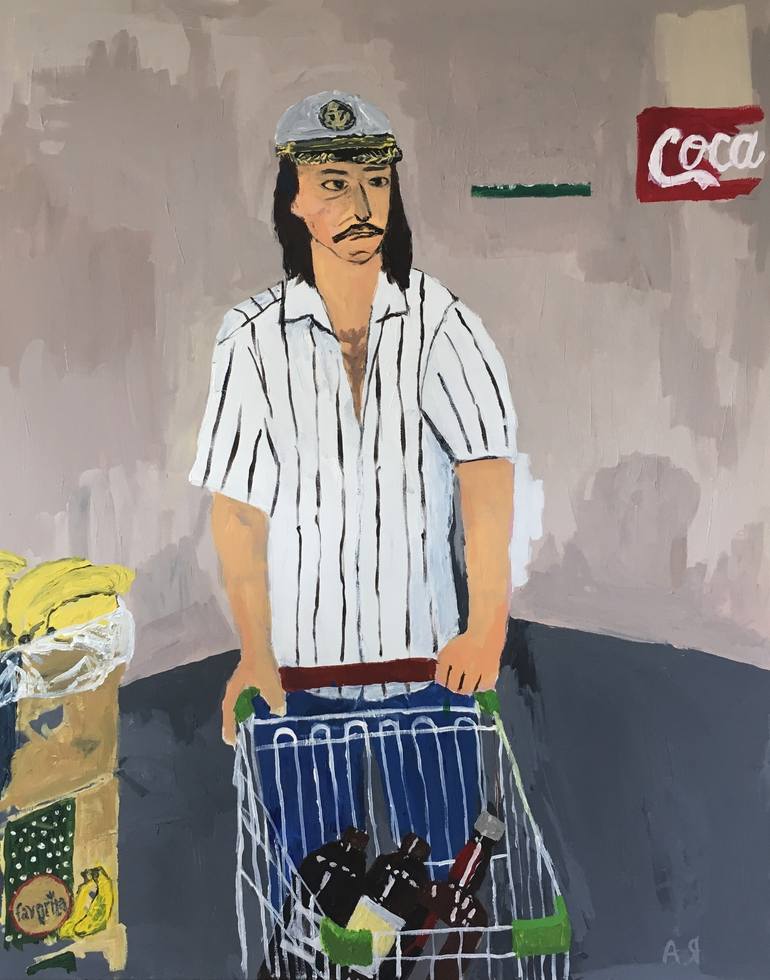 Walking on waters Painting by Alexey Yakovlev | Saatchi Art