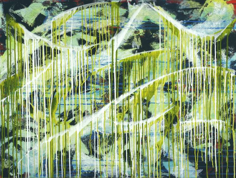 Fickle Painting by Maggie Levy | Saatchi Art