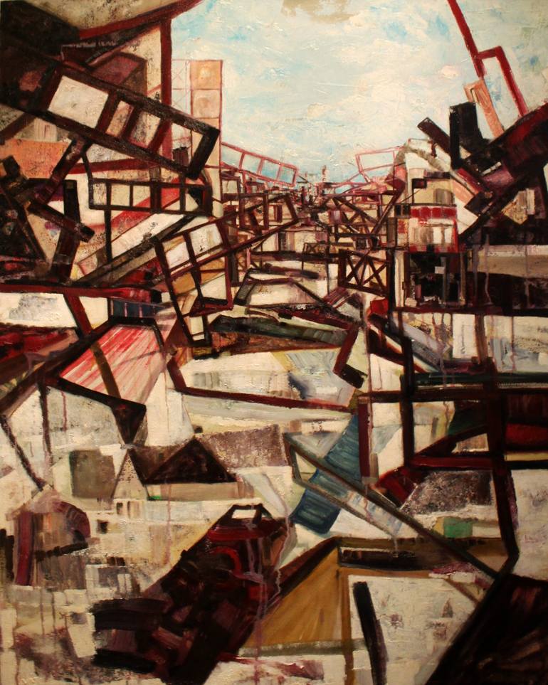 SimCity No.ï¼ Painting by Sim Chan | Saatchi Art