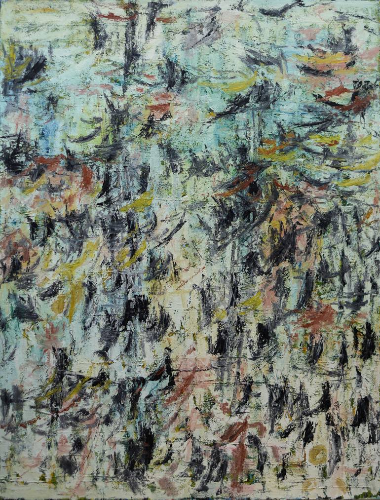 Cabbage Garden Painting by Farcaş David | Saatchi Art