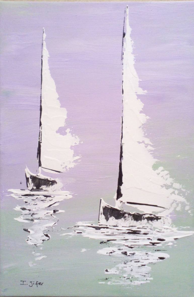 REFLEJOS Painting by María Isabel Jiménez Fernández | Saatchi Art