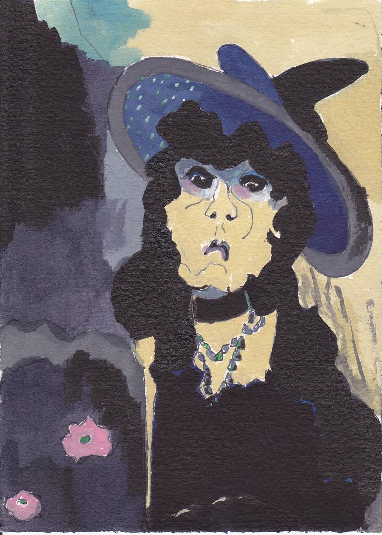 Homage to Leon Spilliaert - the absinthe drinker Drawing by patrick ...